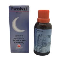 Passival Gotas. Remedio para dormir. Tratamiento para el insomnio